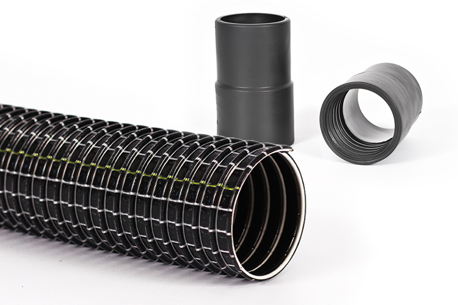 PVC suction hose Superelastic 38mm set